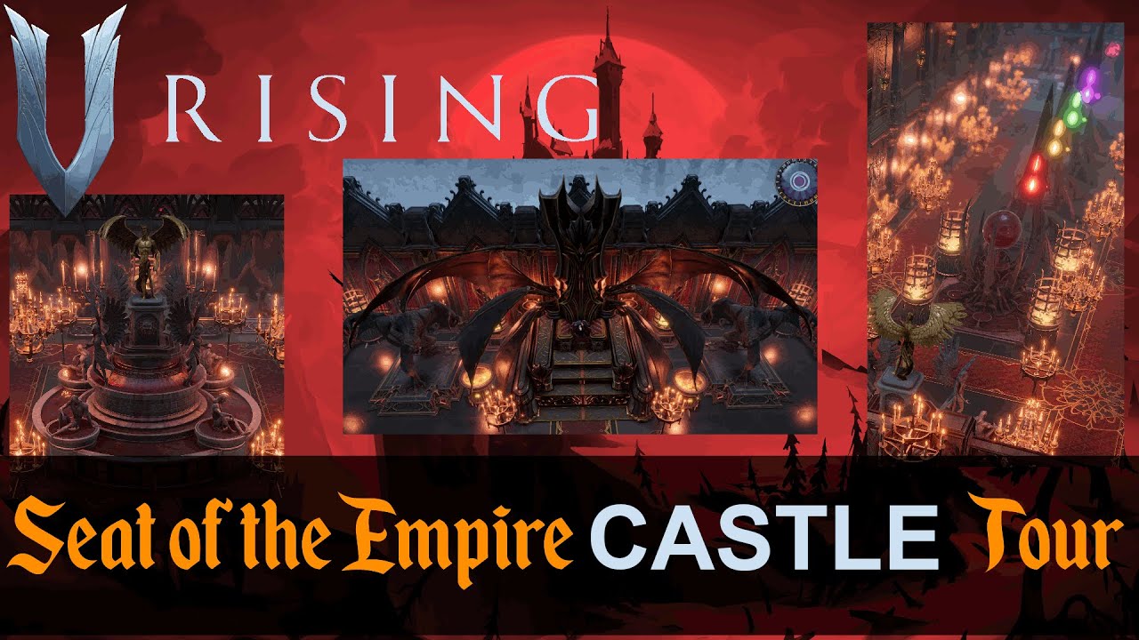 V Rising - Seat of the Empire (Castle Tour) - YouTube