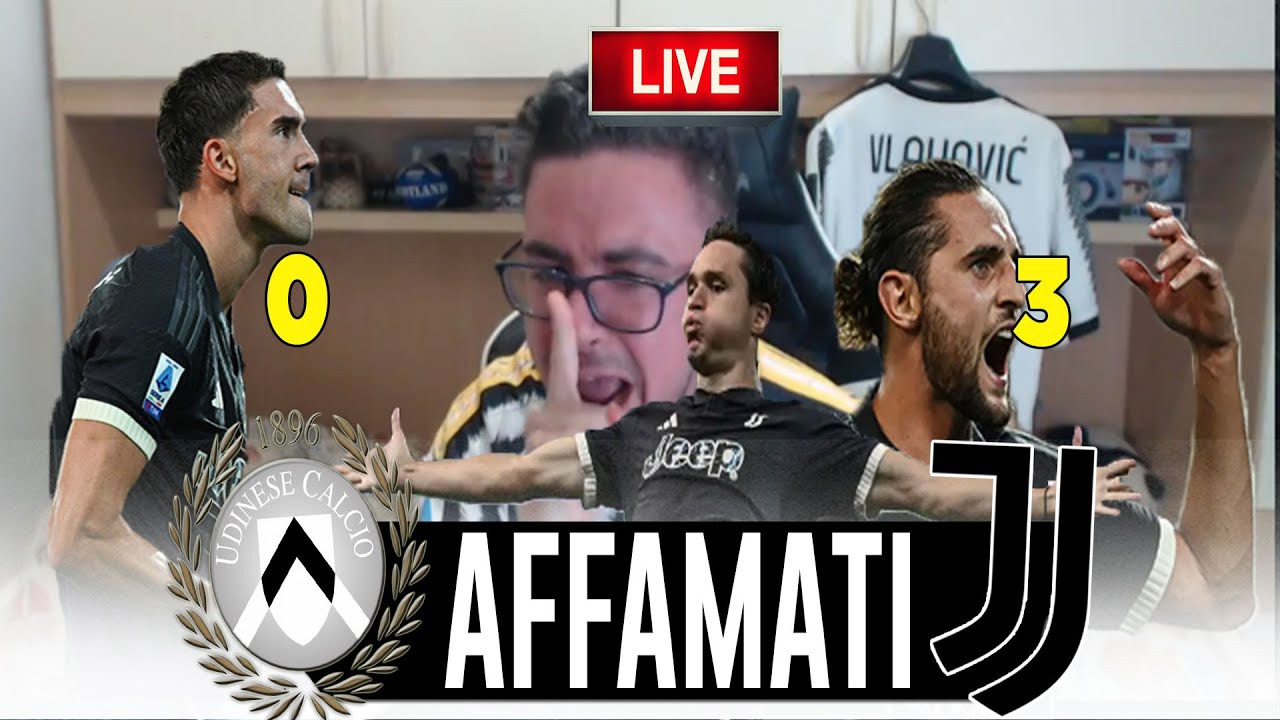 È TREMATA CASA! LUKAKU NON LO VOGLIAMO!!! UDINESE JUVENTUS 0-3 ...