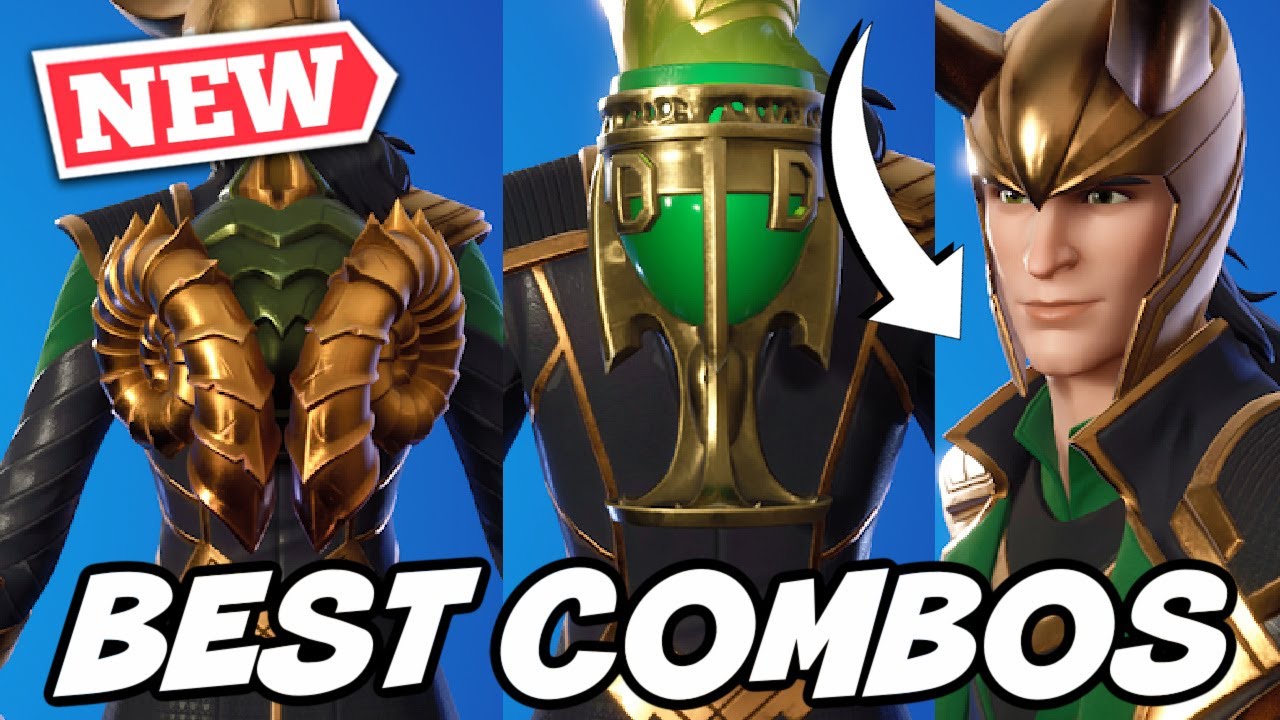 THE BEST COMBOS FOR *NEW* LOKI LAUFEYSON SKIN (JULY MONTHLY CREW PACK ...