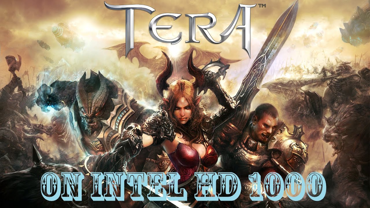 TERA Gameplay on Intel HD 1000 - YouTube