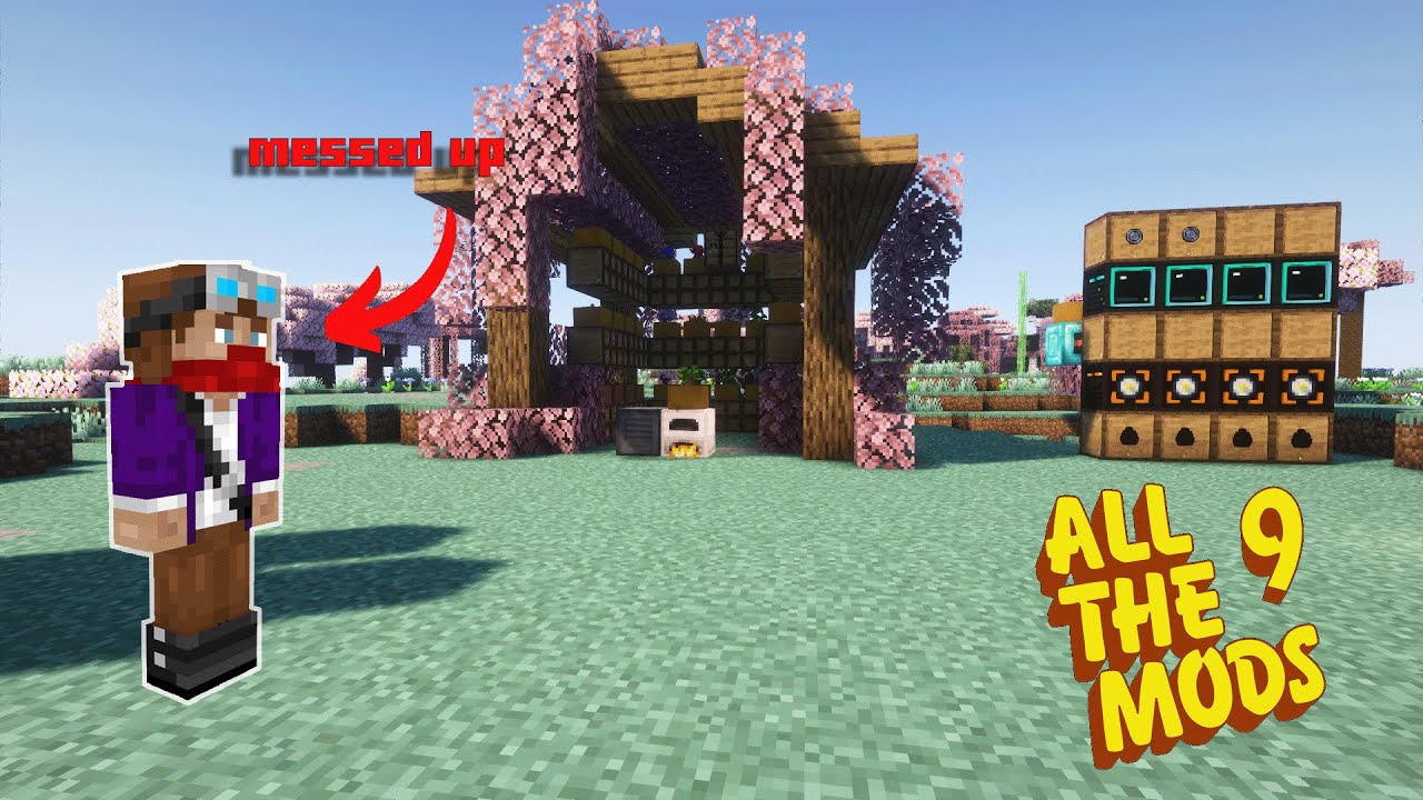 I messed up in All The Mods 9 Episode 1 - YouTube