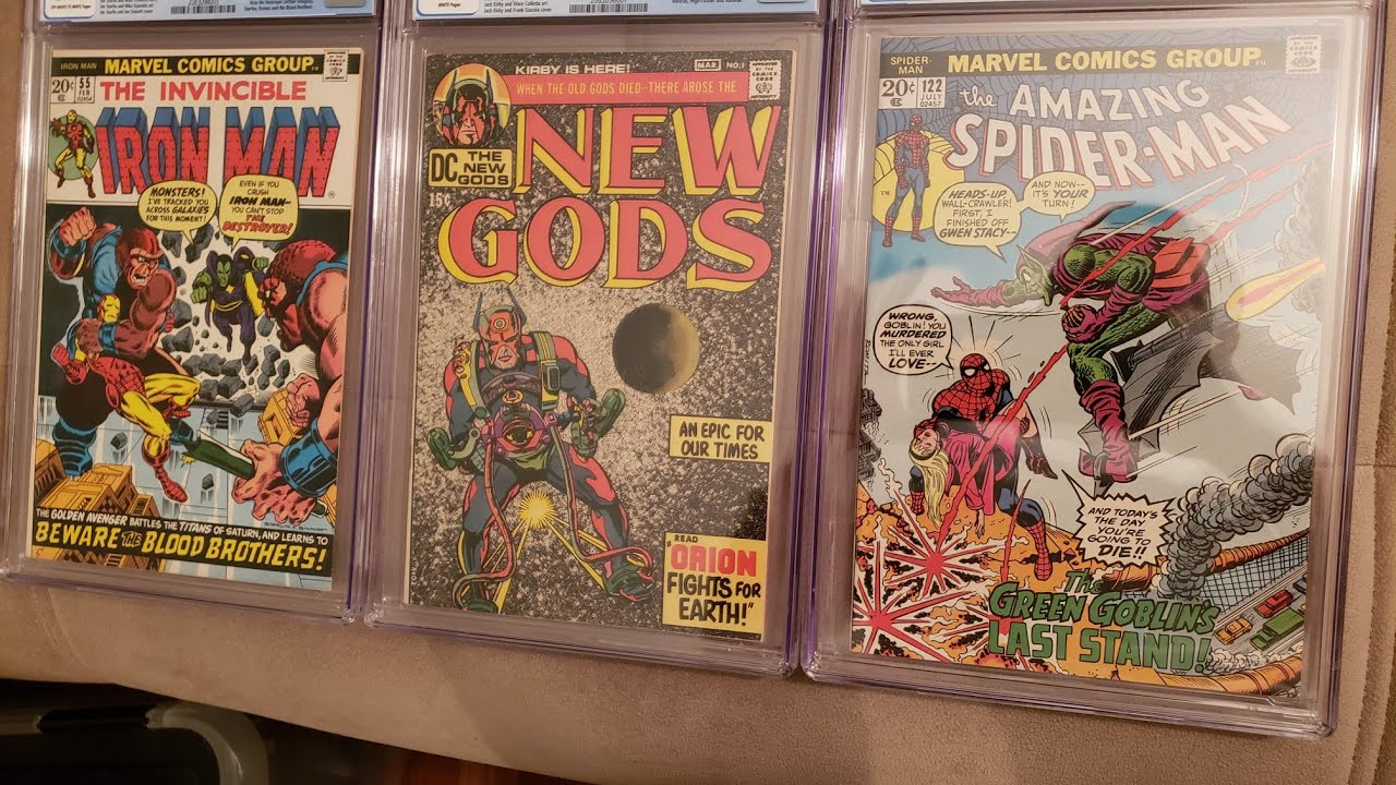 CGC UNBOXING VALUE TIER Mini Grails Back & CCS pressed Comic Books ...