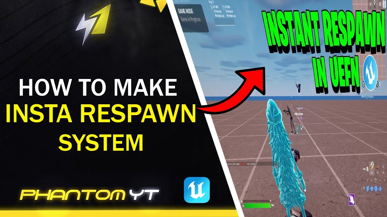 Instant Respawn in UEFN: The Game-Changing Hack You Need! - YouTube