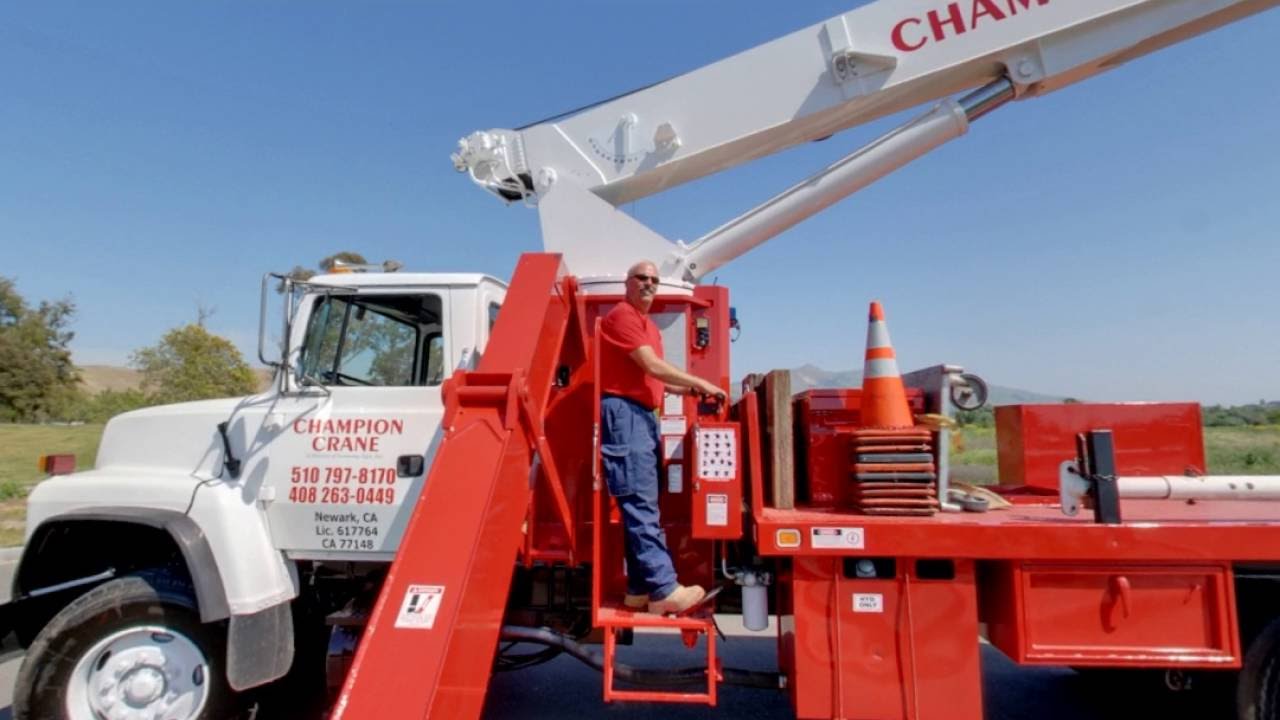 Champion Crane | Newark, CA | Crane Services - YouTube