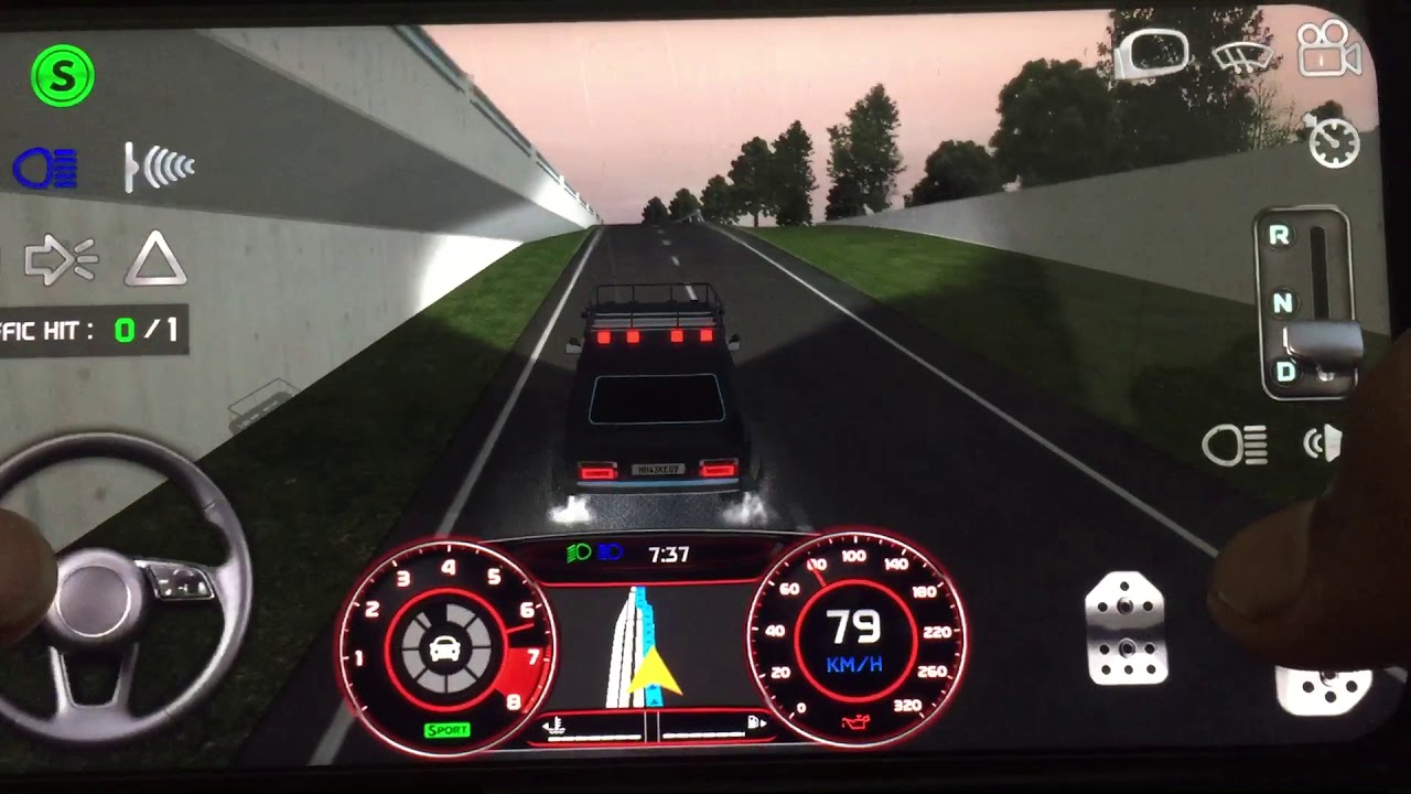 The crazy driving Real driving sim - YouTube