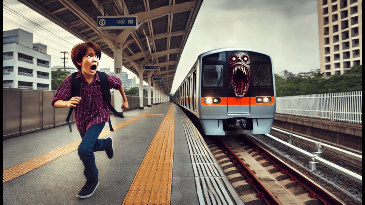 I AM STUCK IN JAPANESE HORROR LOOP TRAIN - YouTube