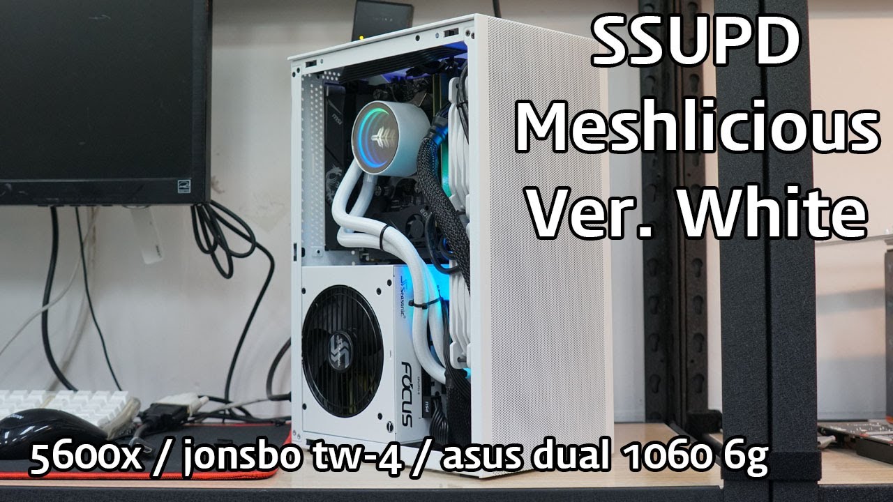 SSUPD Meshlicious Ver. White build up! - YouTube