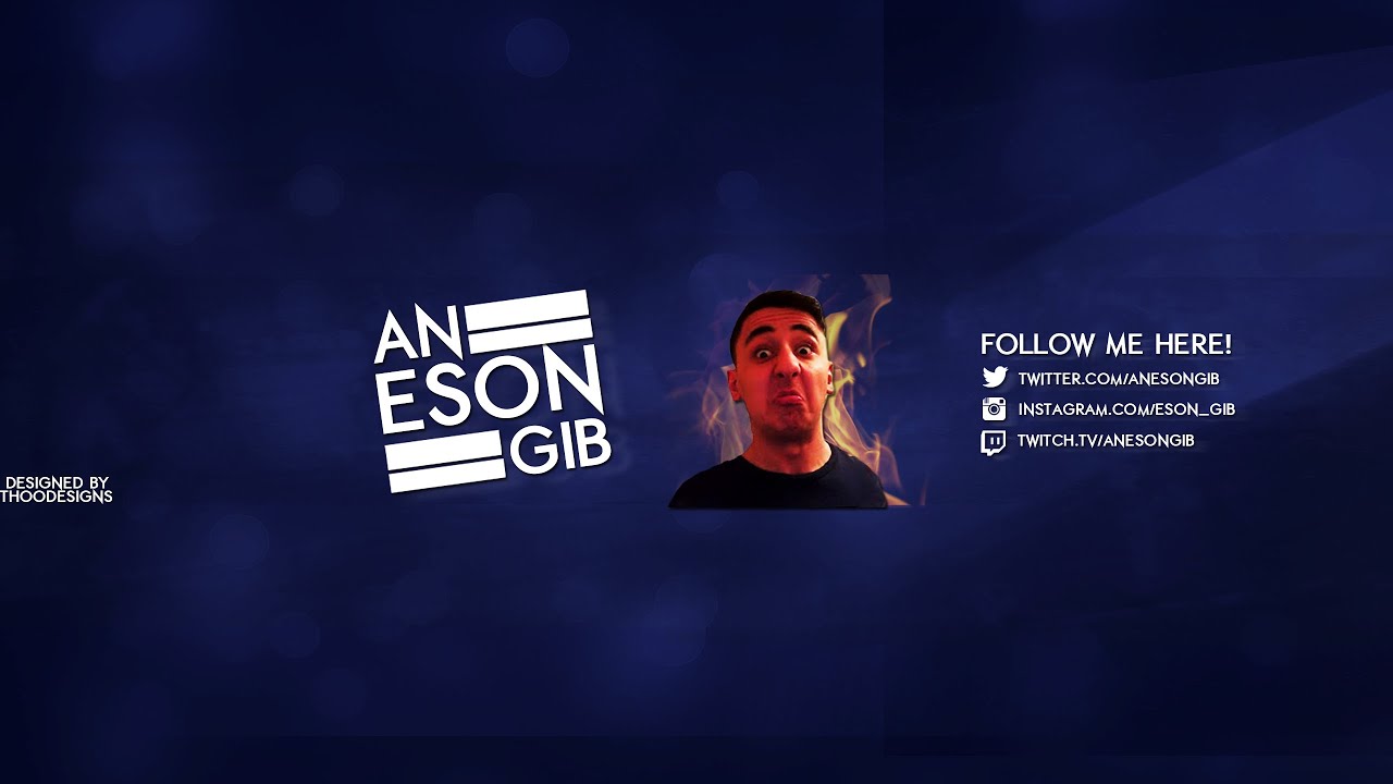 Speed Art | @AnEsonGib - Channel Art - YouTube