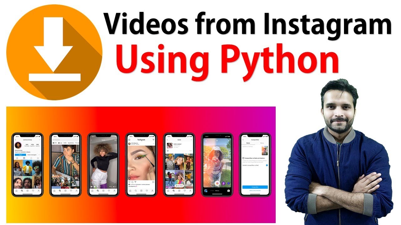 How To Get Only Videos From Instagram Account Using Python In Hindi How To Get Only Videos From Instagram Account Using Python In Hindi