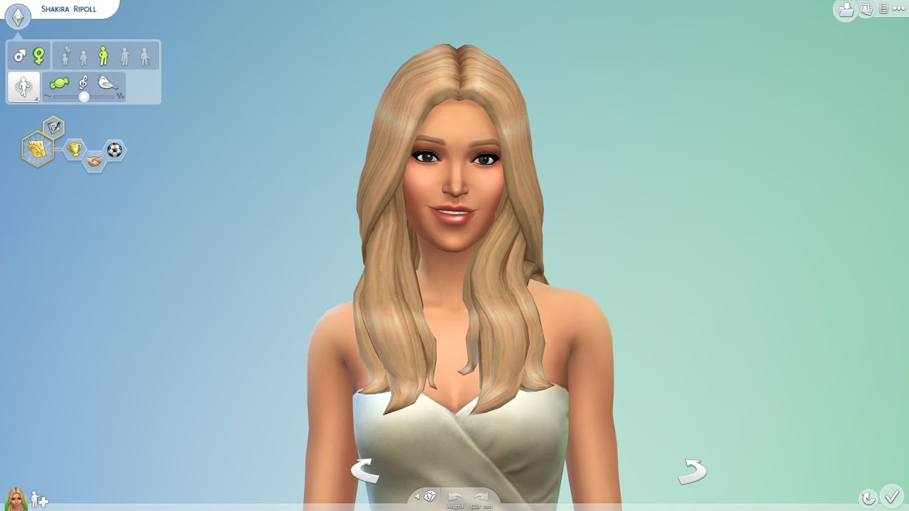 The Sims 4 demo - Shakira - YouTube