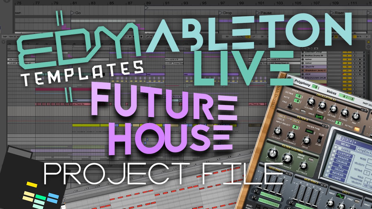 TCHAMI AFTERLIFE ABLETON LIVE FREE DOWNLOAD TEMPLATE PROJECT OLIVER ...