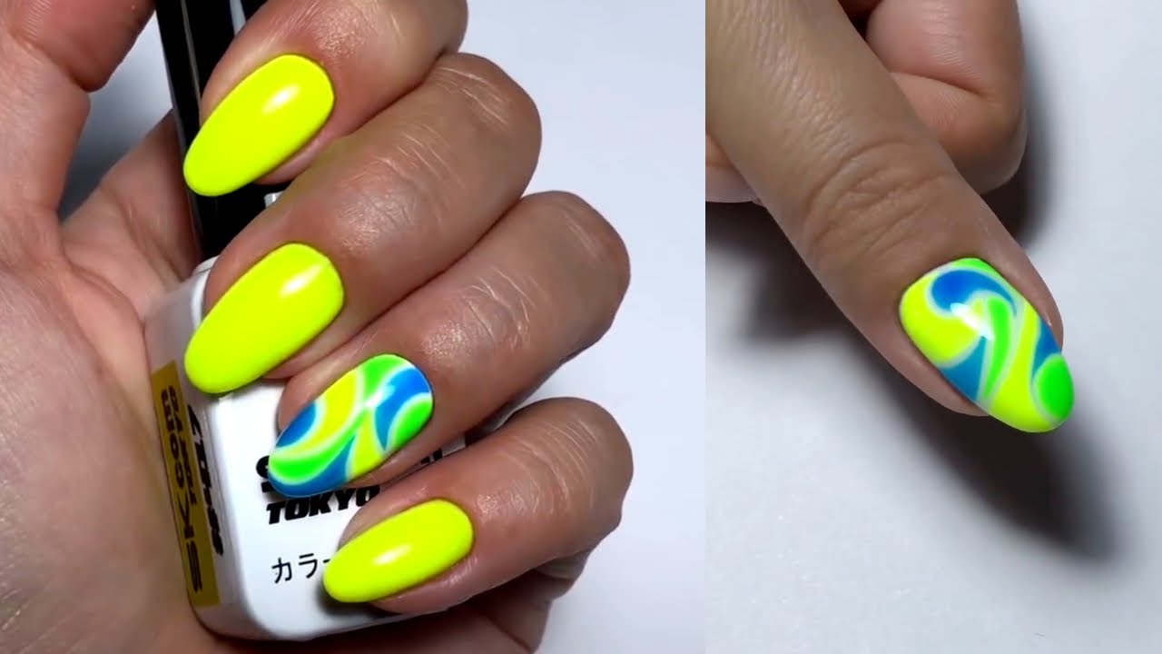 Neon Nail Art