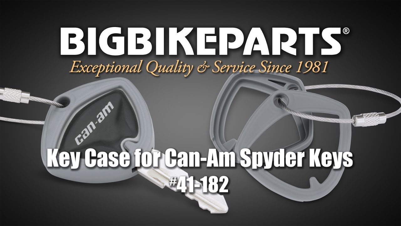 Key Case for Can-Am Spyder Keys - YouTube