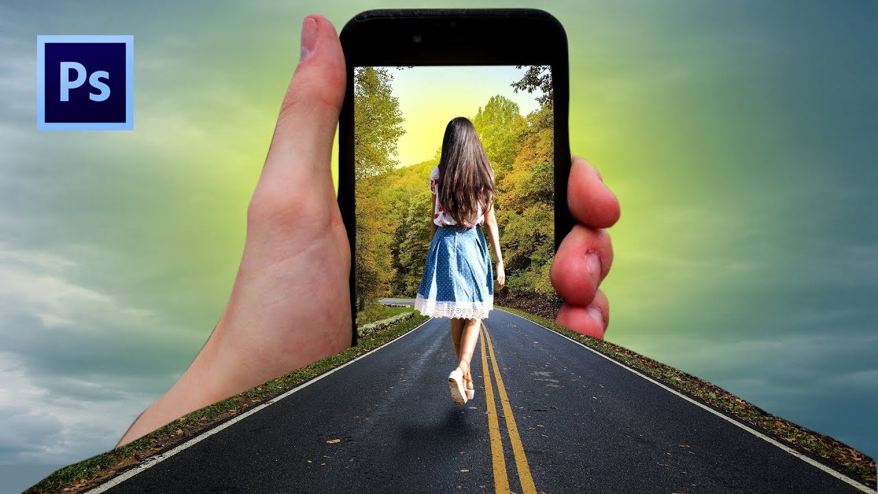 Photoshop Tutorials How to Create 3D Mobile Effect photoshop pixel ...