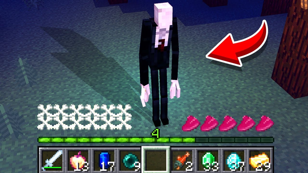 How to play SLENDERMAN DADDY in Minecraft! CURSED family SLENDER MAN ...