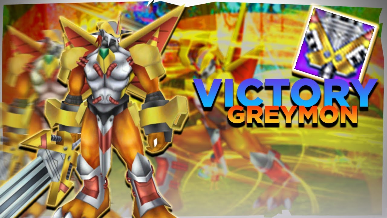 CONSEGUI O VICTORY GREYMON - YouTube