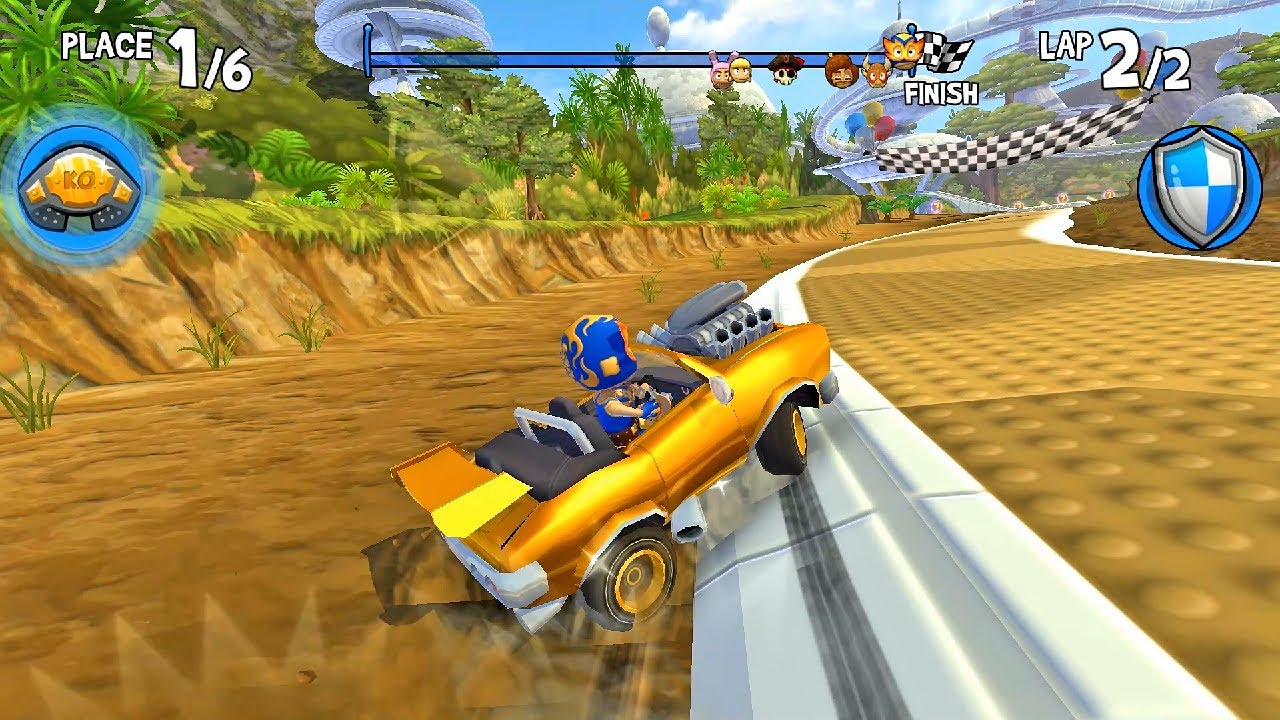 Lightning 1000HP Or Lightning GT Cup | Beach Buggy Racing 2014 PC - YouTube