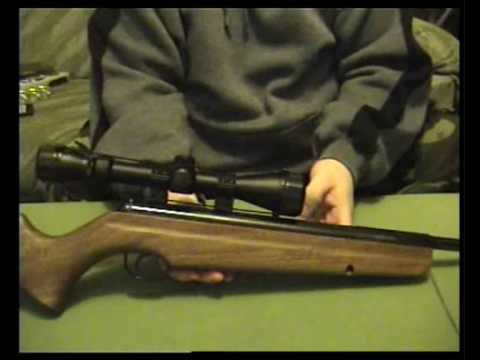 My .22 Webley Stingray Deluxe Air Rifle review - YouTube