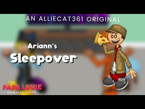 The Papa Louie Animated Series| Season 3 Episode 4: Ariann's Sleepover