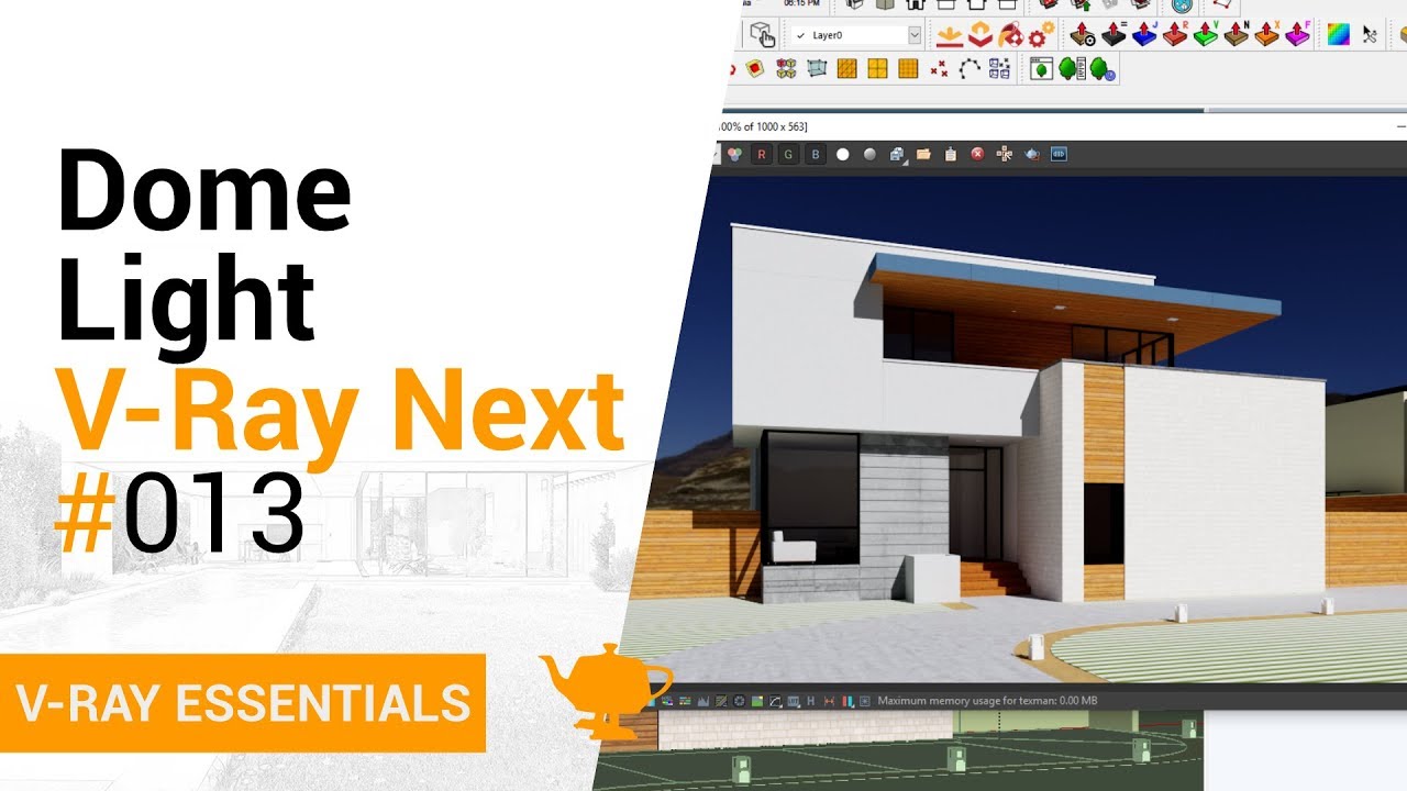 Dome Light HDR | V-Ray Essentials - YouTube