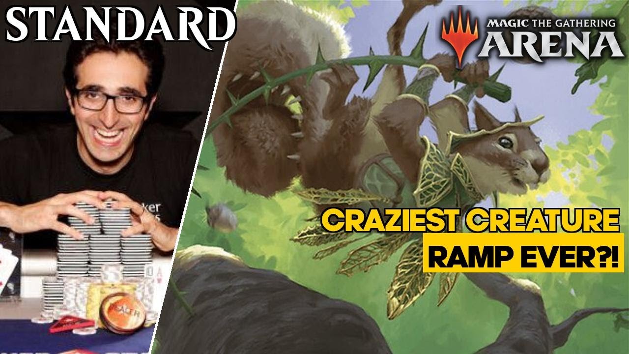 CRAZIEST Creature Ramp Ever?! | Squirrel Roots | Standard Bo3 | MTG ...