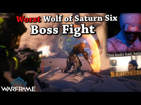 Worst Wolf of Saturn Six Boss Fight...  (Warframe)