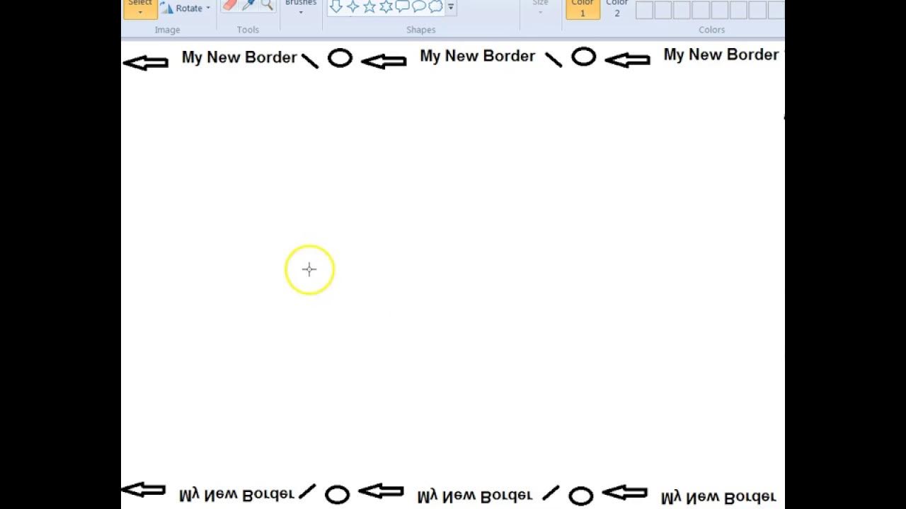 Create your own Borders - YouTube