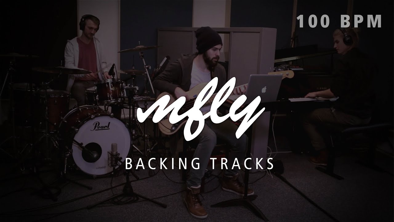 Blues (A) 100BPM // MFLY BACKING TRACKS - YouTube