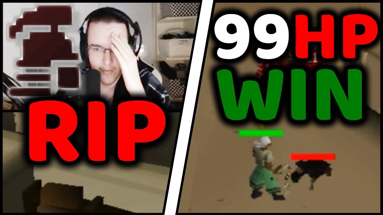 RIP Sick Nerd HCIM and 99 Hp Win Stake OSRS - YouTube