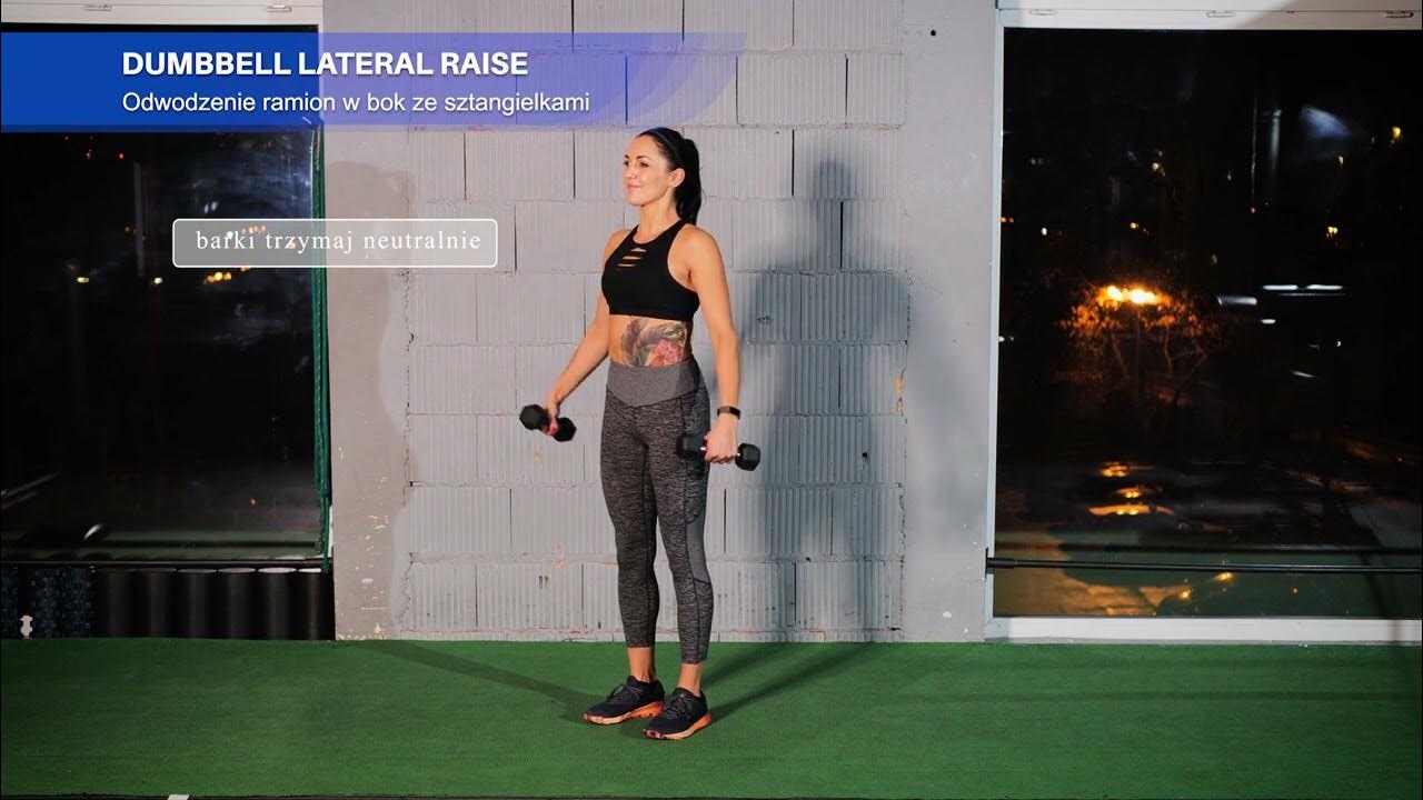 DUMBBELL LATERAL RAISE - Odwodzenie ramion w bok ze sztangielkami - YouTube