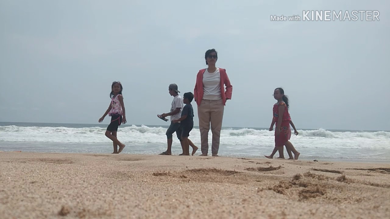 Ombak ganas di pantai nganteb// malang melintang!! - YouTube