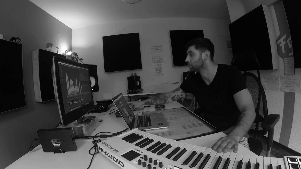 Deniz Bul in the studio #2 creating a loop Boris Brejcha - YouTube