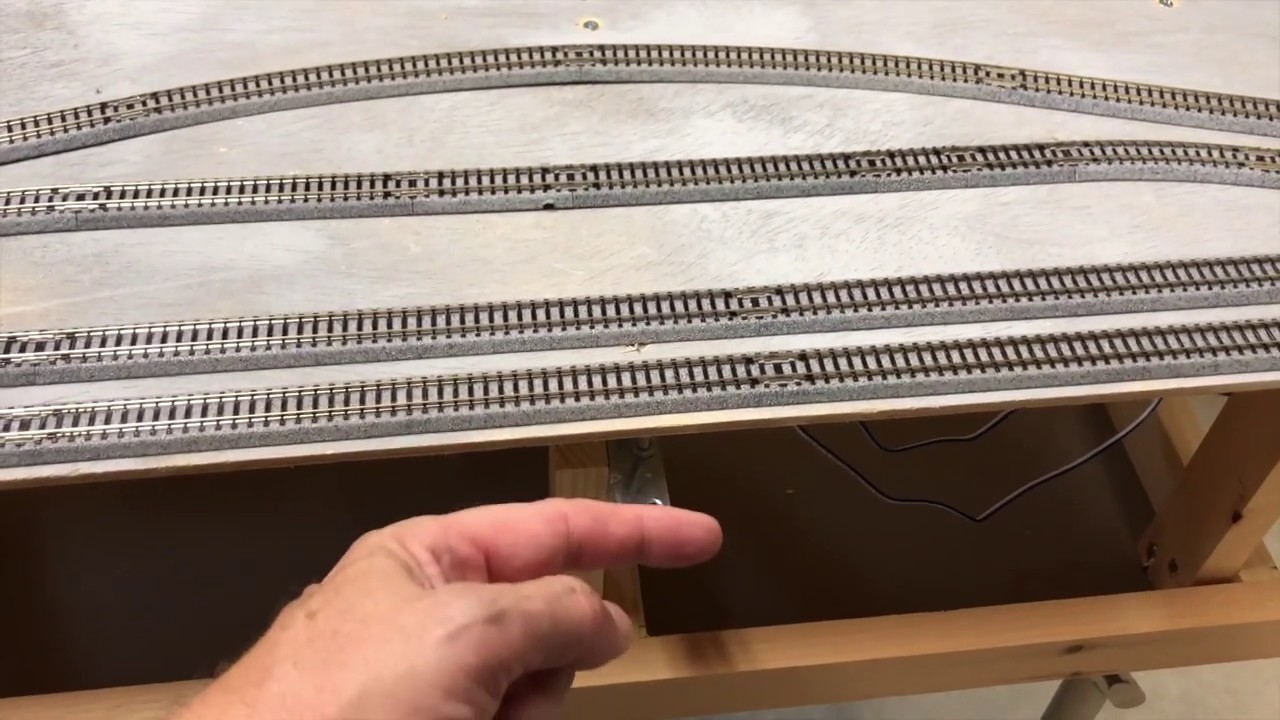 N gauge modular layout part 2 - YouTube