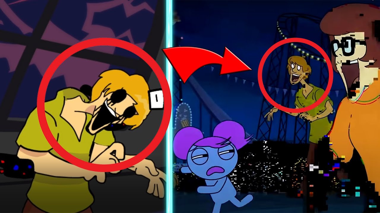 References in FNF X Pibby | Corrupted Shaggy X Velma VS FNF X Pibby ...