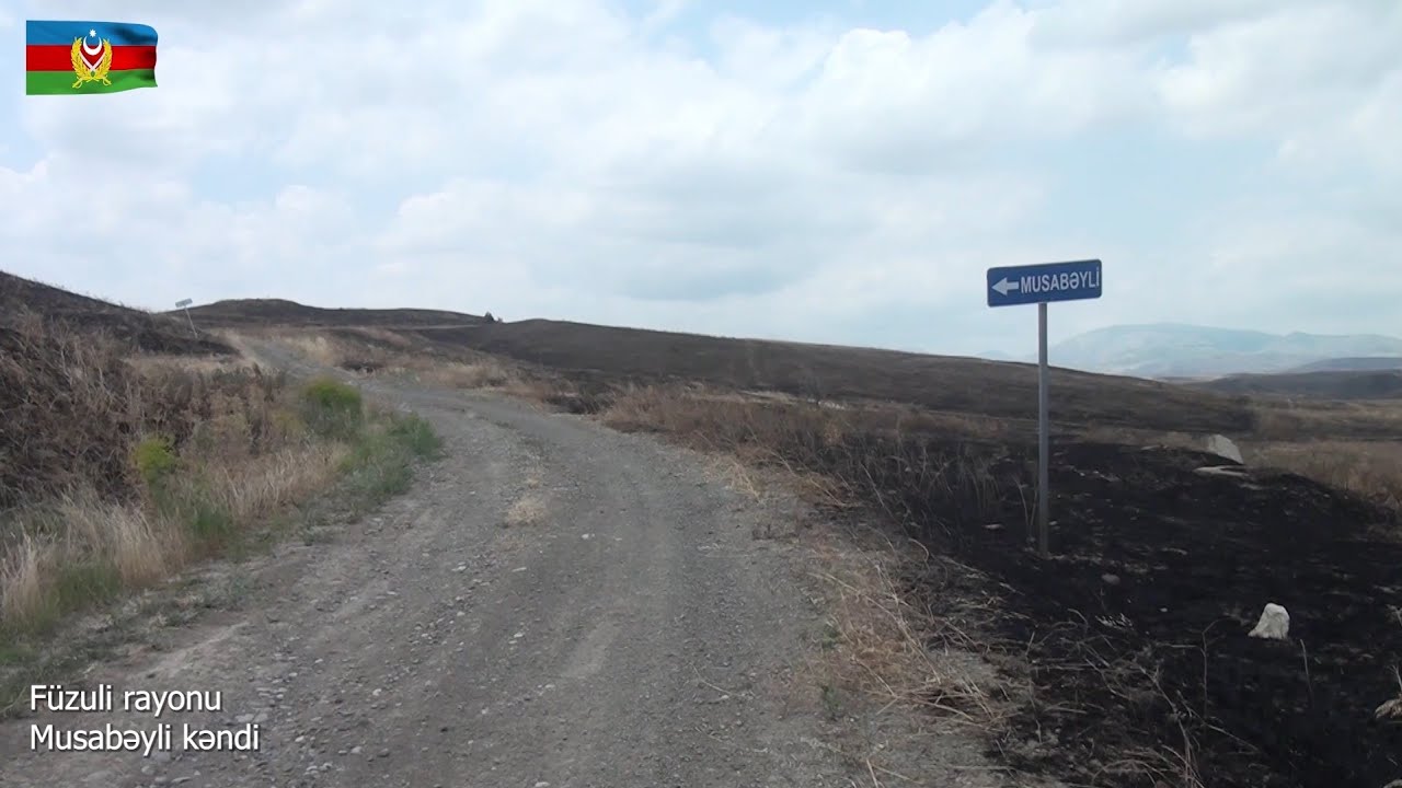 Füzuli rayonunun Musabəyli kəndindən videogörüntülər - YouTube