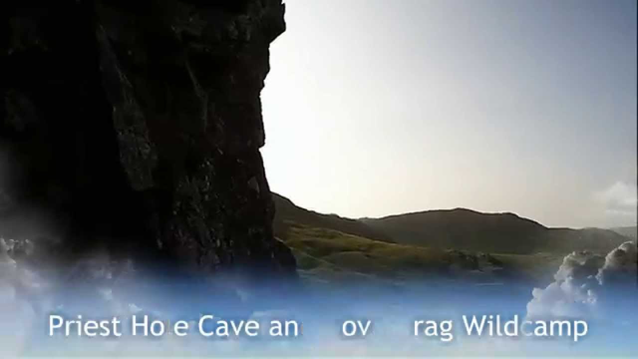 Priest Hole Cave and Dove Crag Wildcamp - YouTube