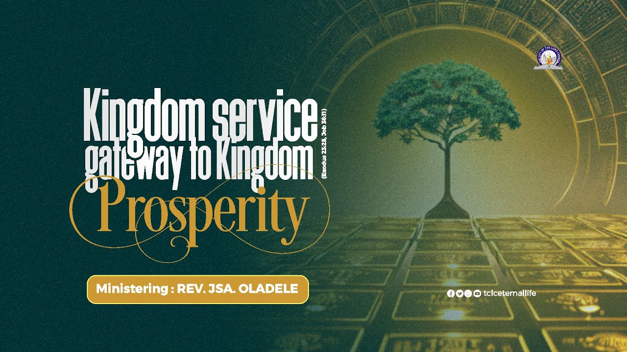 KINGDOM SERVICE GATEWAY TO KINGDOM PROPERITY (09.08.24) - YouTube