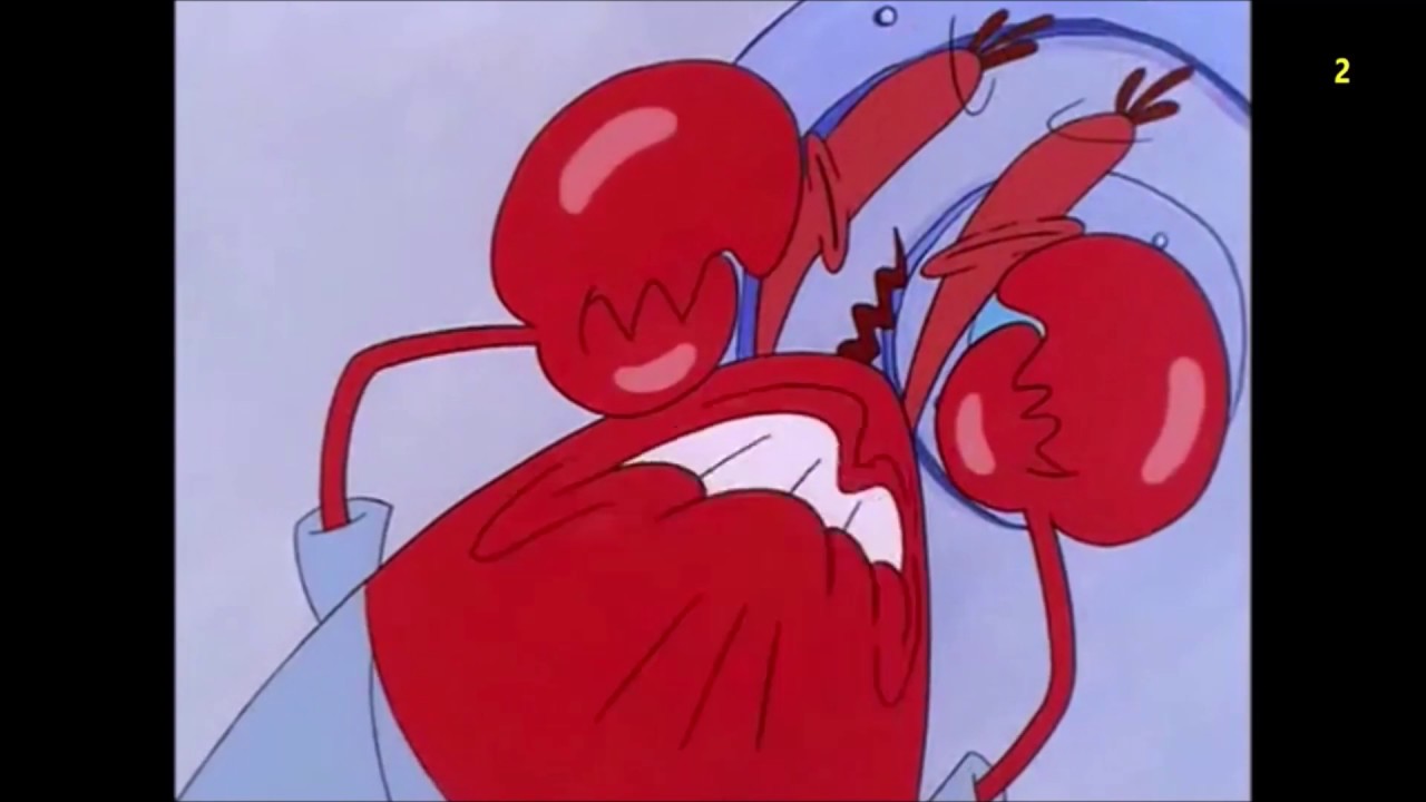 Spongebob Mr Krabs Crying