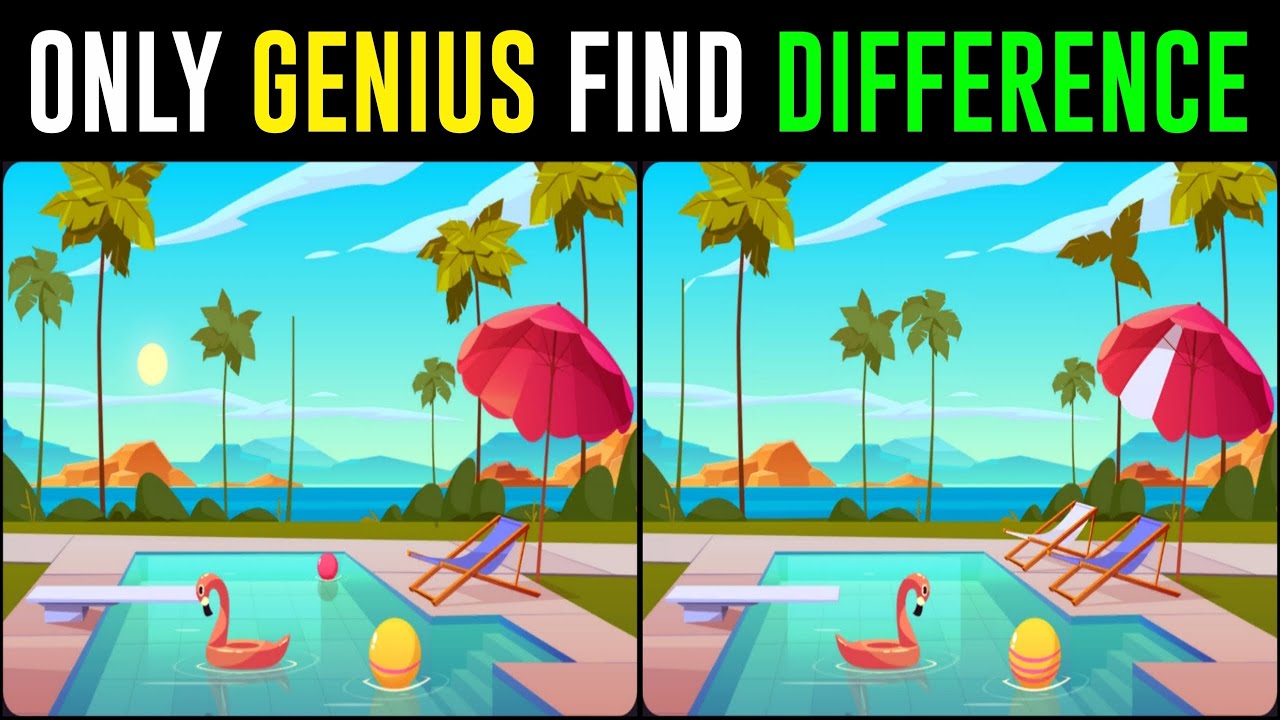 Spot The Difference : Only Genius Find Differences [ Find The ...