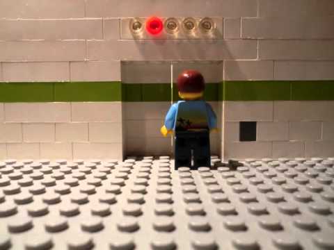 The lego elevator - YouTube