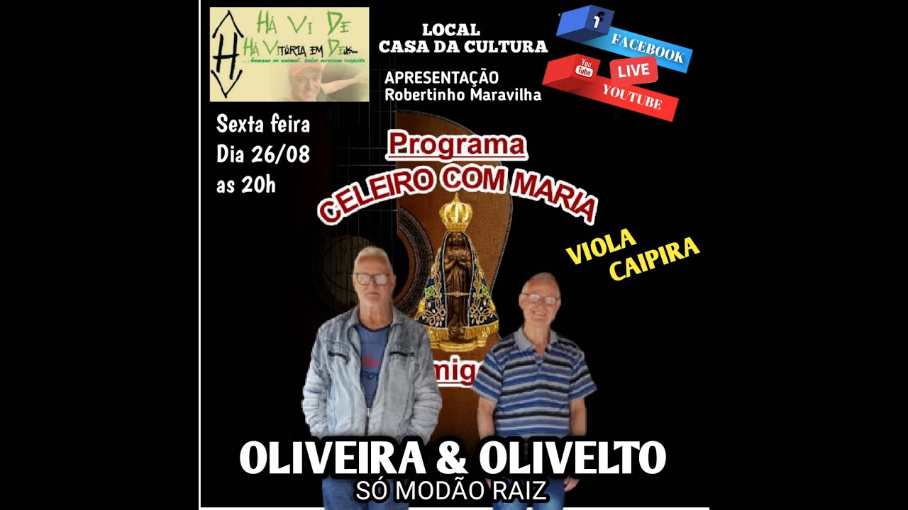PROGRAMA CELEIRO COM MARIA - 26/08/2022 - YouTube