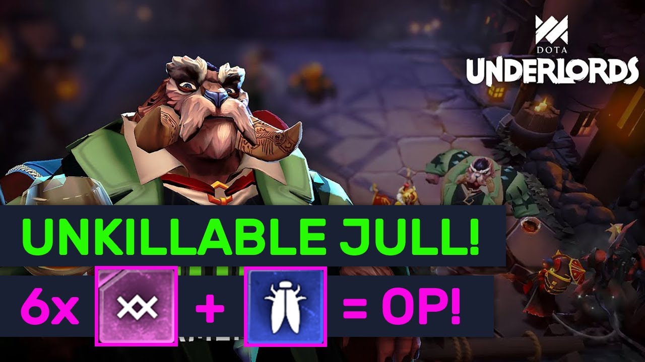 UNKILLABLE JULL BUILDS! 6 Warlock + Insects + Champion! | Dota ...