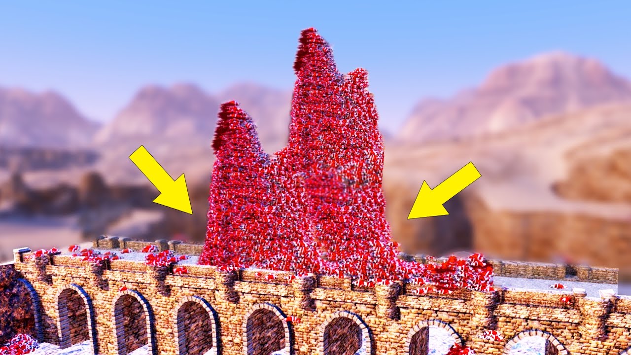 CAN I BUILD A SANTA BRIDGE? - UEBS - Ultimate Epic Battle Simulator ...