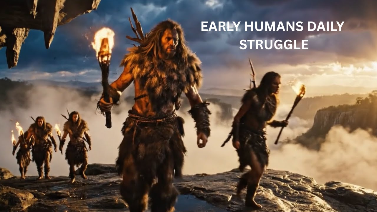 The Daily Struggle of Early Human Survival - YouTube