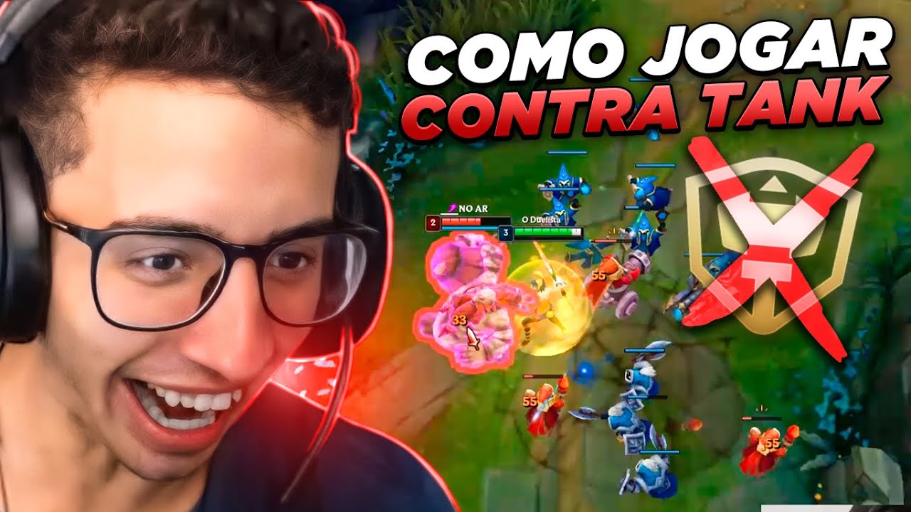 COMO JOGAR CONTRA TANK NO LOL! - YouTube