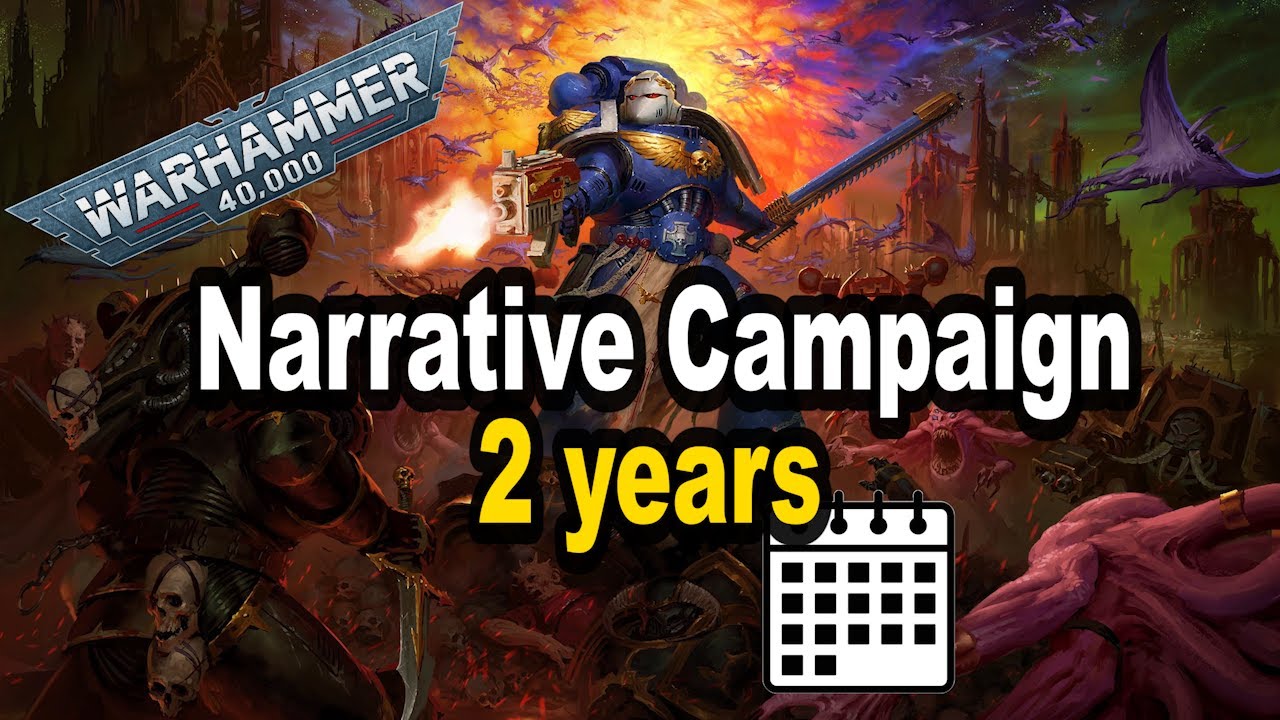 2-Year Narrative Campaign | [Warhammer 40K] (Part #1) - YouTube