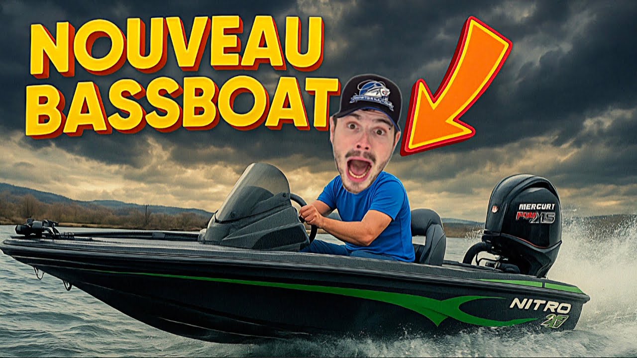 MON NOUVEAU BATEAU 😱 bassboat nitro z17 🤩 il est juste magnifique je ...