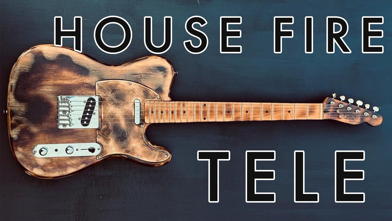 Ember Reliced Telecaster - Insane Tele Electric Guitar Finish! - YouTube