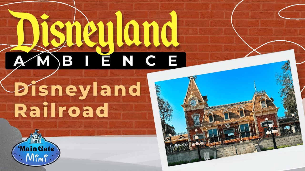 Disneyland Railroad Ride-a-Long Ambience 🚂 5 Loops • 2 Hours • Peaceful ...