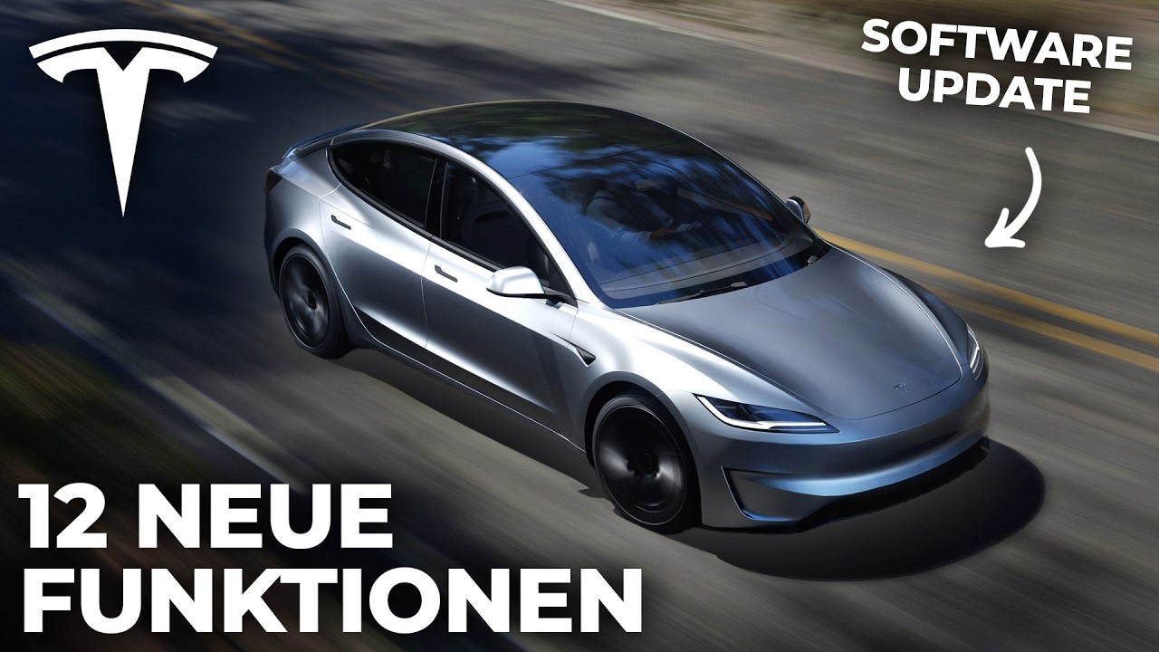 12 NEUE Software Features für deinen Tesla! (2024.26) - YouTube